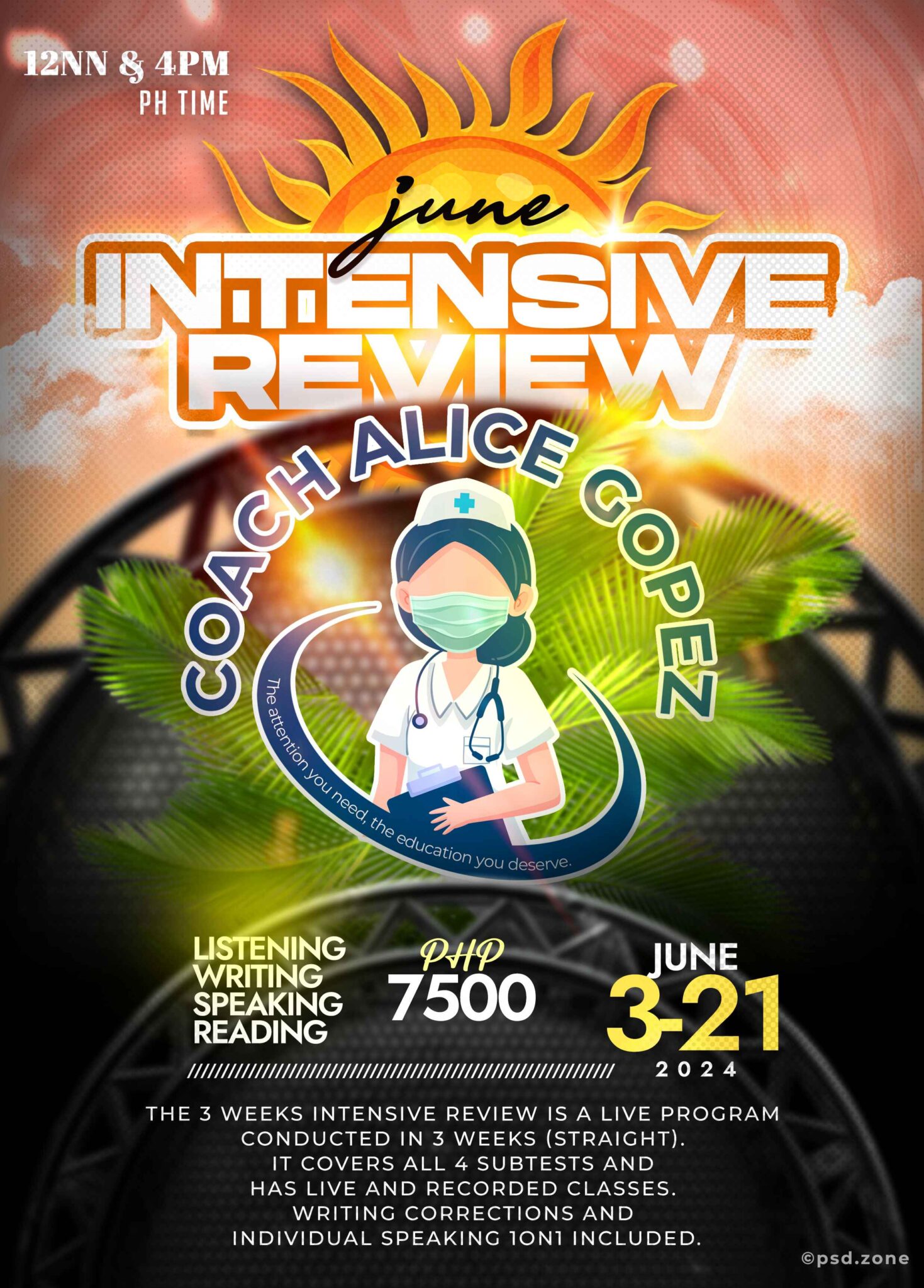 June 2024 Intensive Review - Coach Alice Gopez